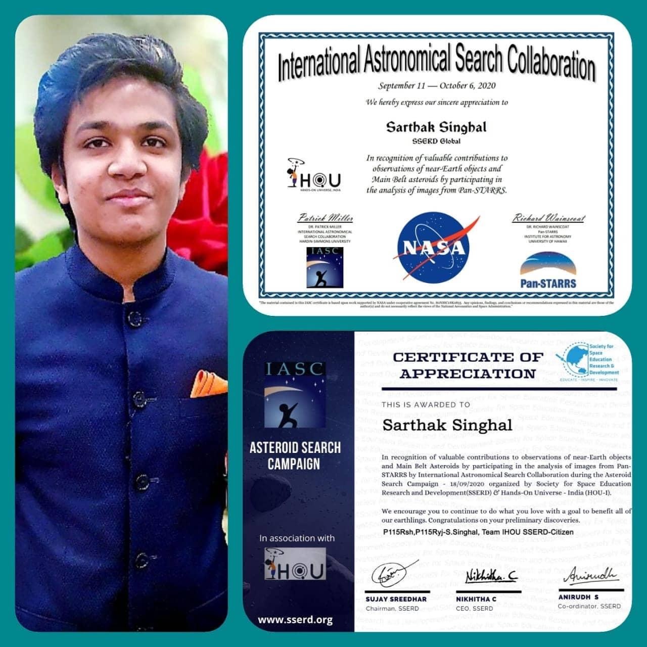 International Astronomical Search Collaboration - GD Goenka World School